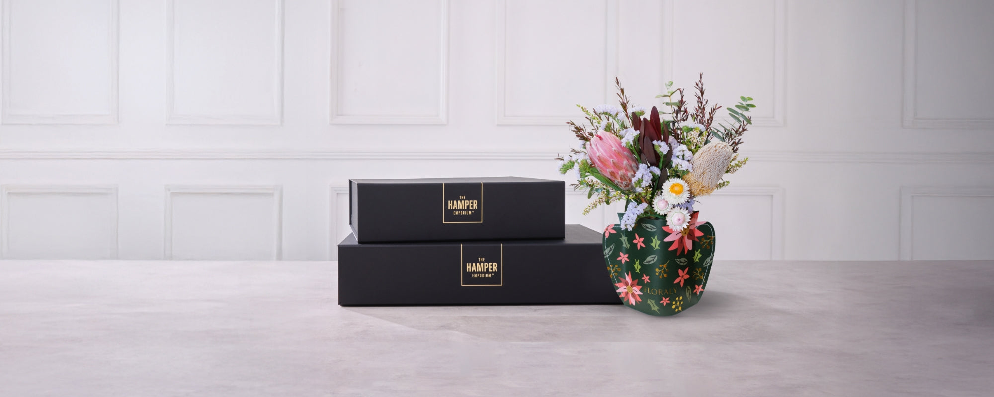 Fresh Flower Hampers l The Hamper Emporium