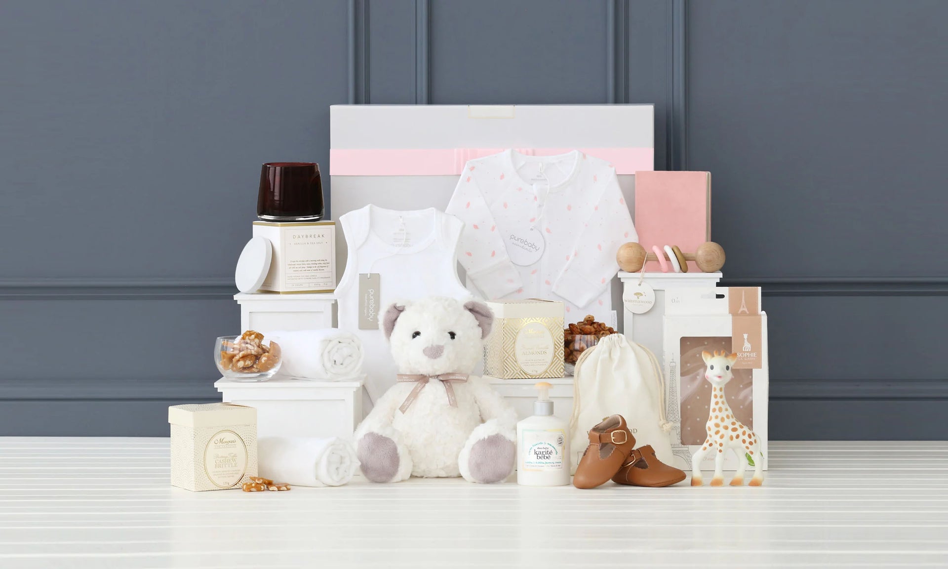 Iconic Baby Girl Essentials Hamper⼁The Hamper Emporium