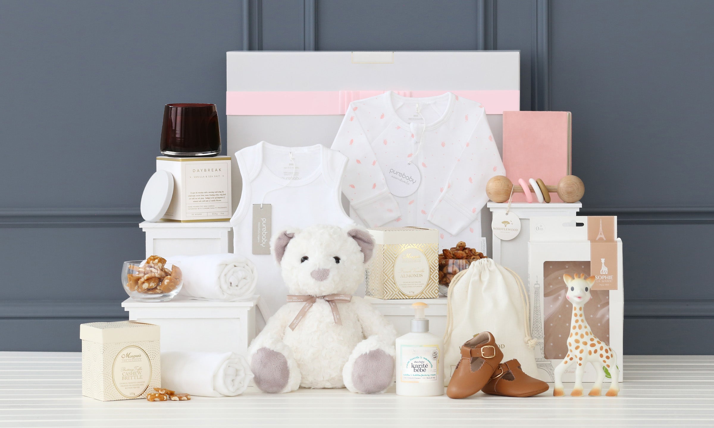 Iconic Baby Girl Essentials Hamper⼁The Hamper Emporium