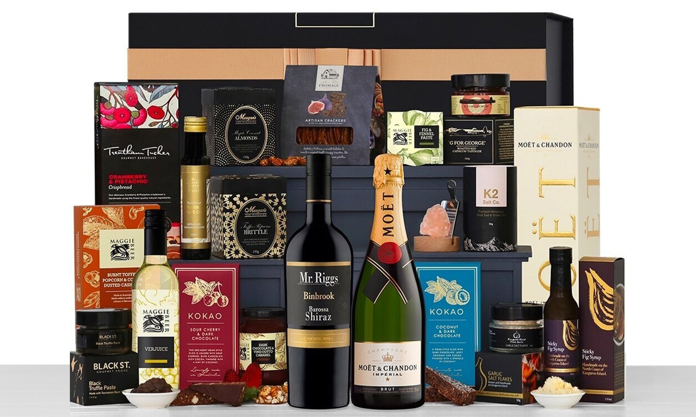 Pure Gold Luxury Foodies Hamper⼁The Hamper Emporium