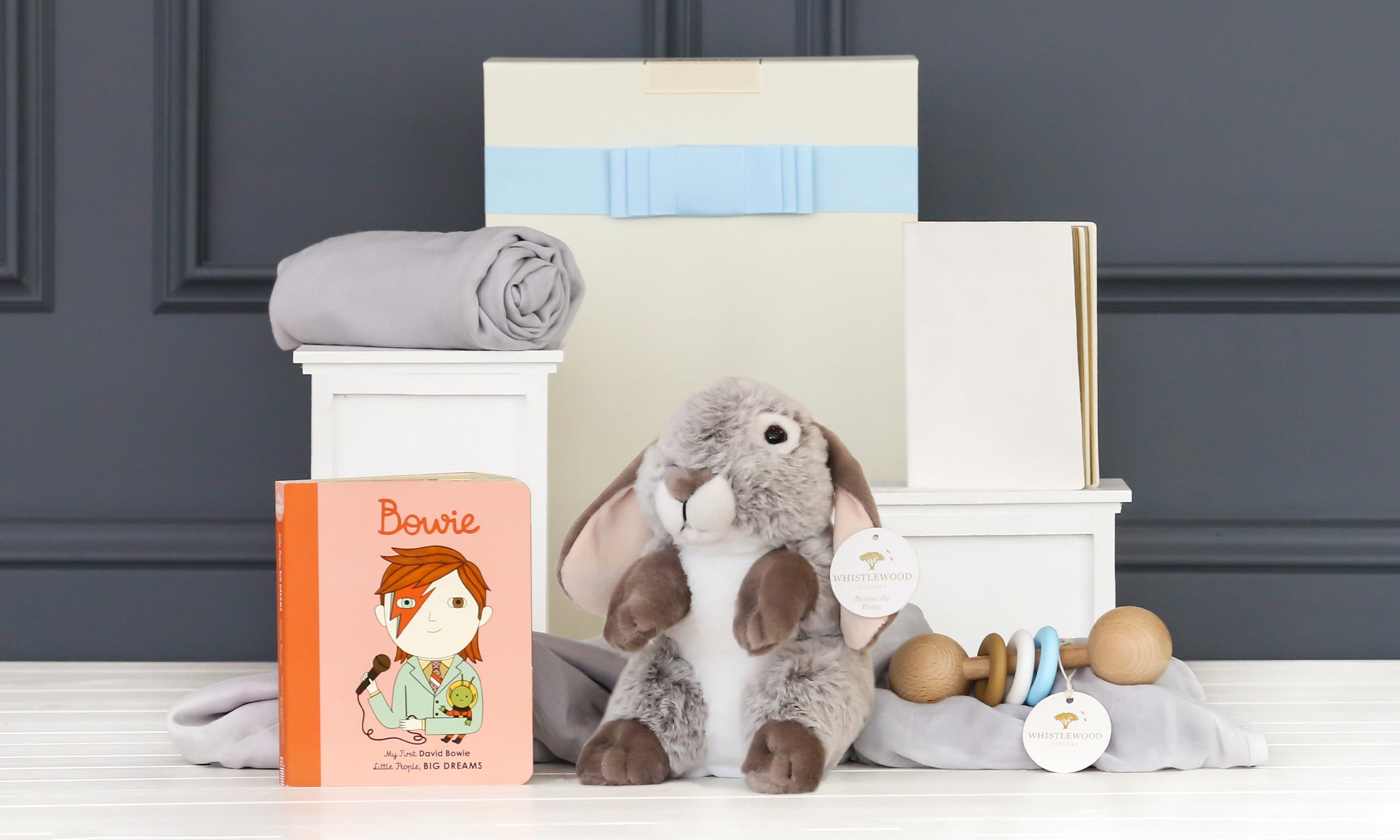 Sweet Bundle Baby Boy Hamper: David Bowie⼁The Hamper Emporium